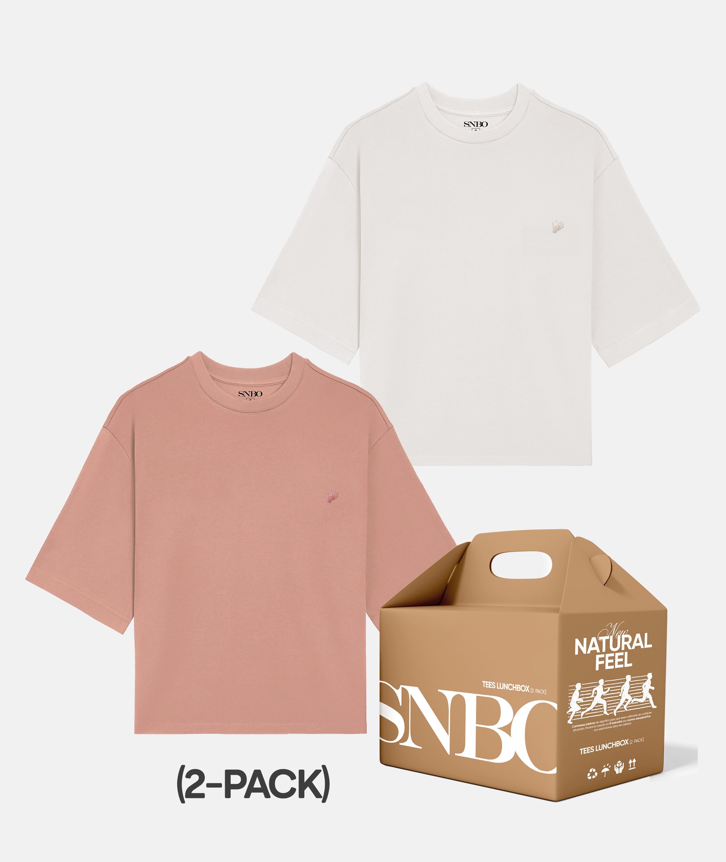 SNBO™ Logo Basic Tees (2-Pack) – Star&Berry SNBO™